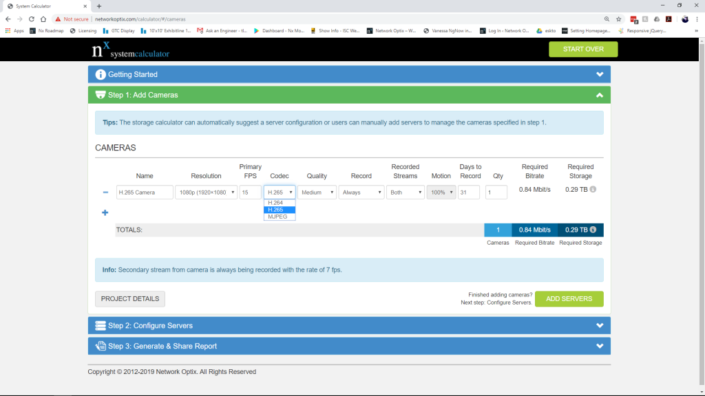 Nx System Calculator Updates! - Network Optix