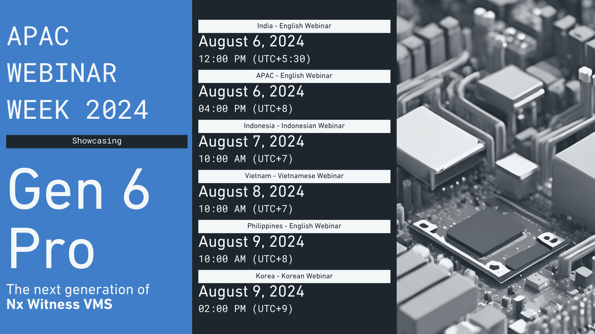 Join the Nx Team at Nx Webinar Week - Gen 6 Pro